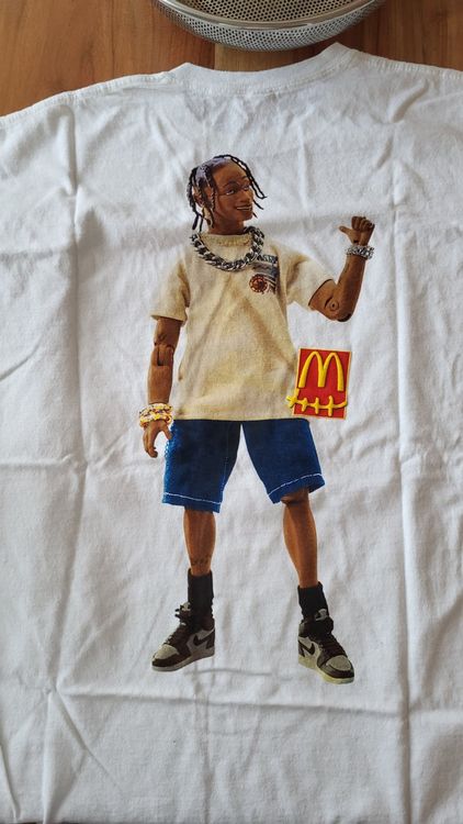 Travis Scott X Mc'donalds Jack smile T- shirt (Neu (gemäss Beschreibung ...