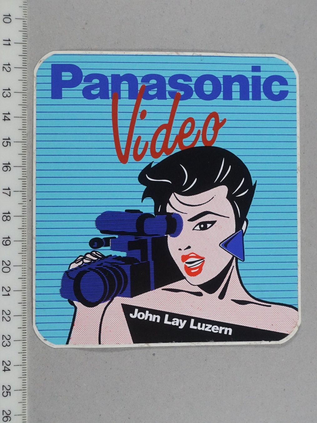 Luzern, John Lay, Panasonic Video, alter Aufkleber (Gebraucht) in ...