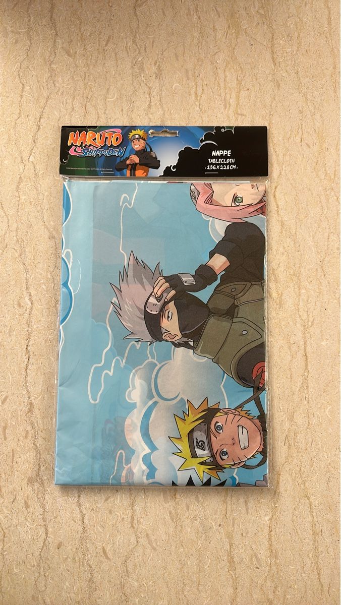 Neue Naruto Shippuden Tischdecke - Für Anime Fans! (Neu und ...