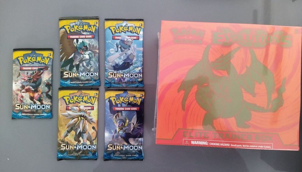 5x Booster & Charizard Evolutions XY Box | Kaufen auf Ricardo