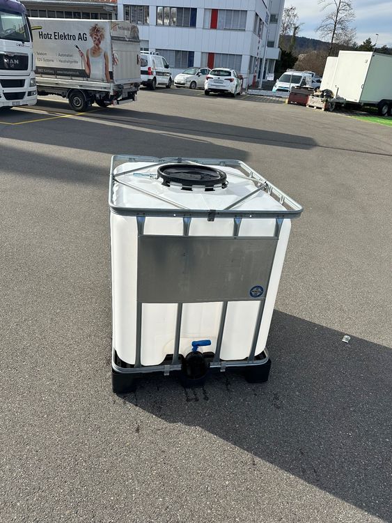 Wassertank 1000 Liter neu mit 40cm Deckel (Neu (gemäss Beschreibung ...