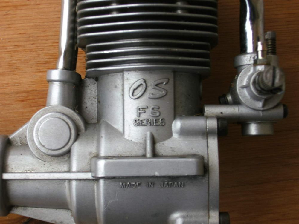 OS FS120 20 ccm Viertaktmotor mit Merker Schalldämpfer (Gebraucht) in Spiez für CHF 175 – nur ...