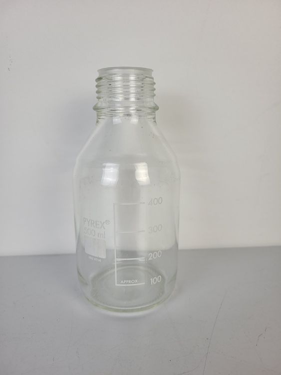 Laborglas Laborgewindeflasche 500ml ohne Deckel | Kaufen auf Ricardo