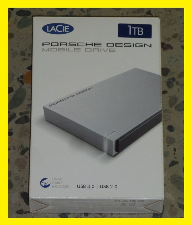 Lacie Porsche Design 1TB Mobile Drive | Kaufen auf Ricardo