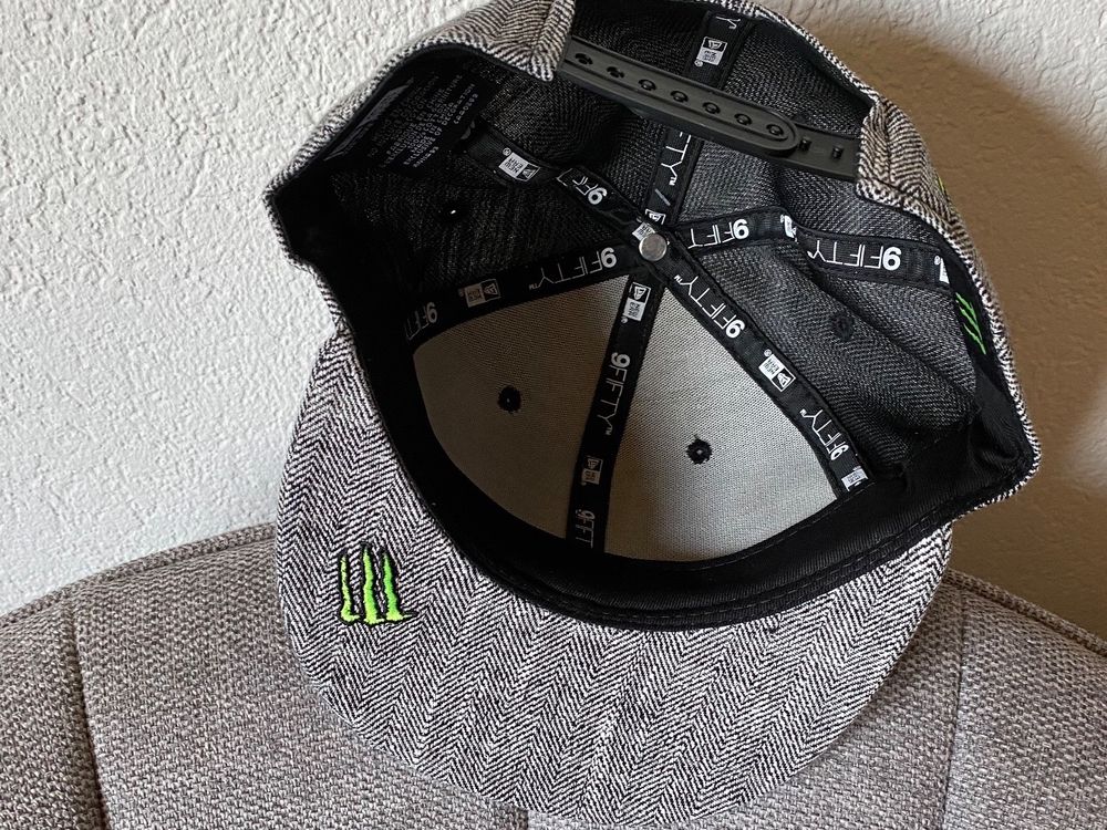 MONSTER Energy Drink Cap grau Twill | Kaufen auf Ricardo