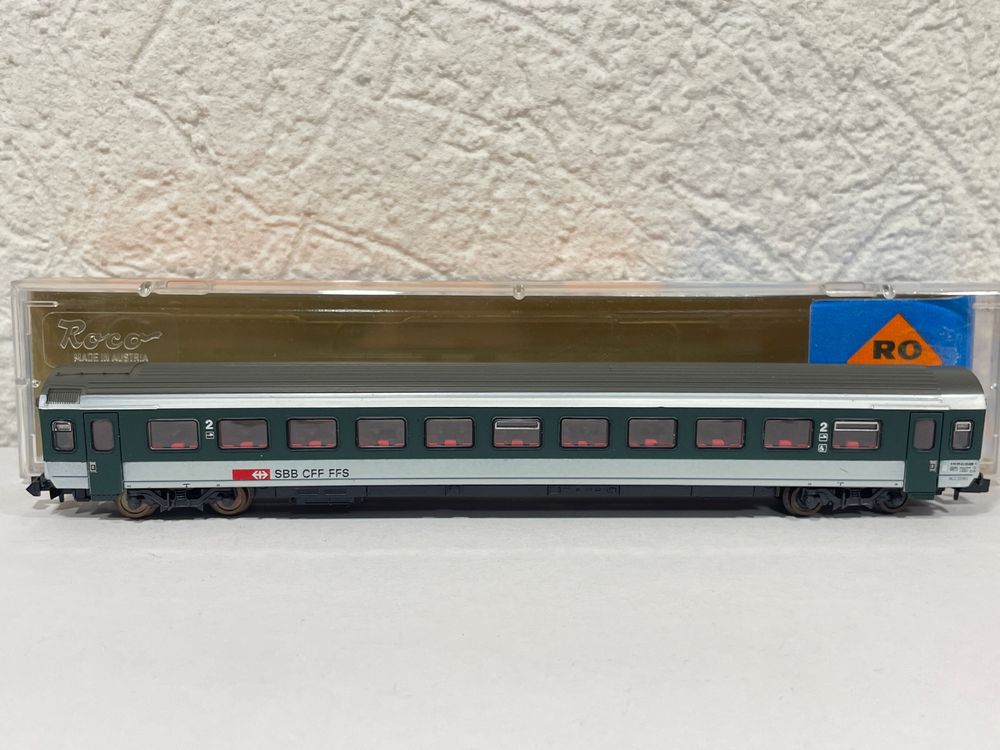 Roco 02285 A SBB EW IV 2. Klasse Personenwagen, Spur N (Gebraucht) in Wilderswil für CHF 23 ...