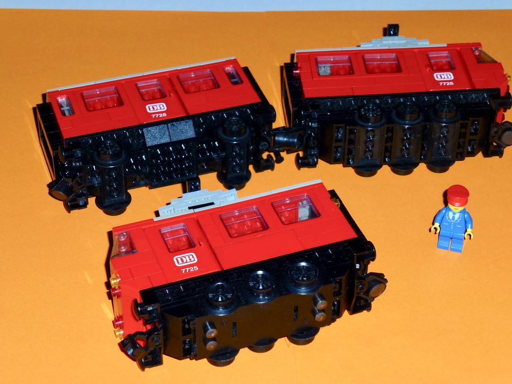 Lego Eisenbahn / 12V Eisenbahn 7725 DB/DSB von 1981 (Gebraucht) in ...
