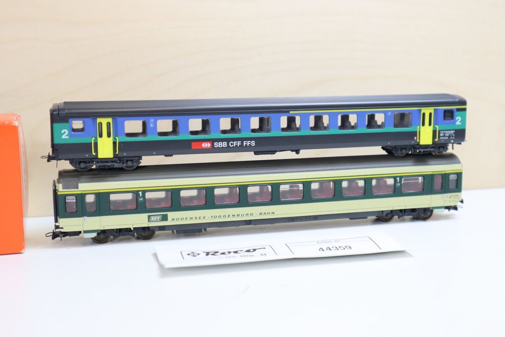 ROCO SBB / BT Personenwagen Set Interregio Prototyp Nr. 9408 | Acheter ...