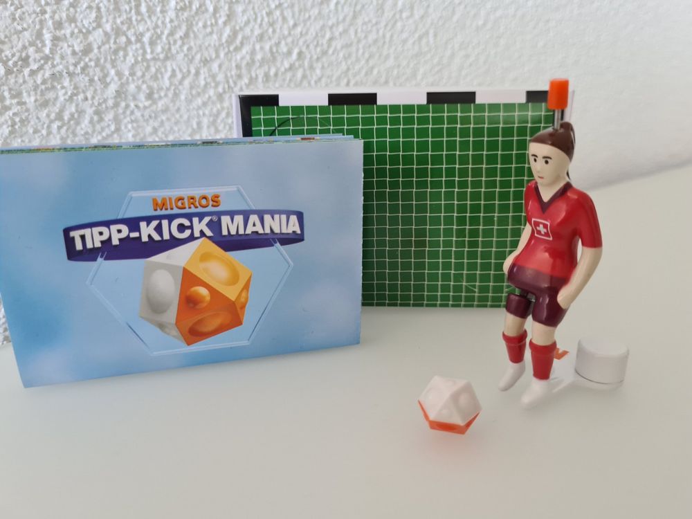MIGROS Tipp-Kick Mania 2022 Figur Switzerland Nr. 13 (weibli (Neu und ...