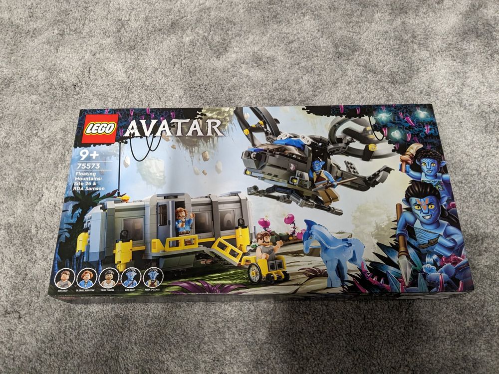 LEGO Avatar 75573 Schwebende Berge: Site 26 & RDA Samson | Kaufen auf ...