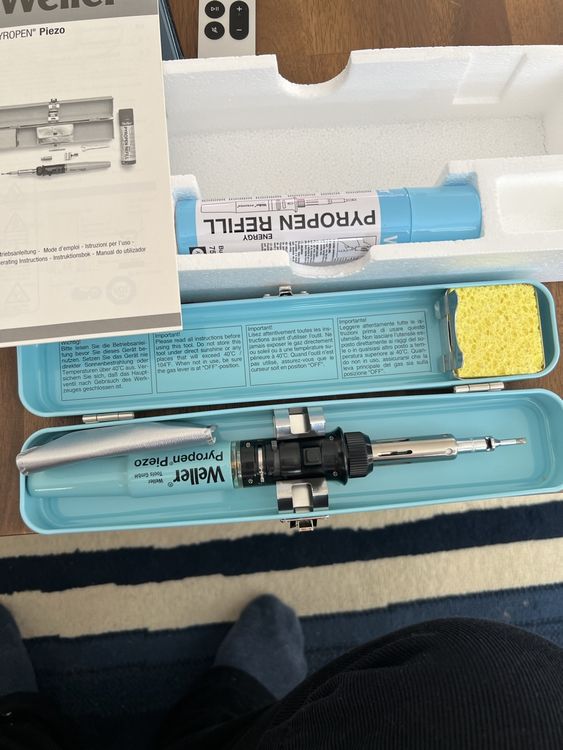 Weller Pyropen Piezo (Neu (gemäss Beschreibung)) in Basel für CHF 100 ...