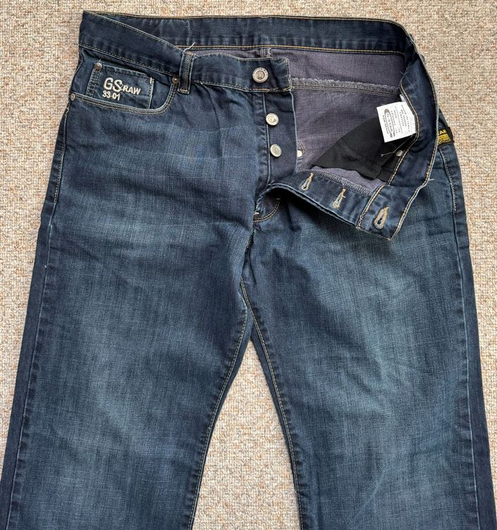 G-Star 3301 Radar Low Loose button fly Grösse W34 (Gebraucht) in ...