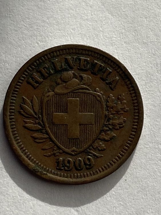 Highlight 1 Rappen 1909 | Kaufen auf Ricardo
