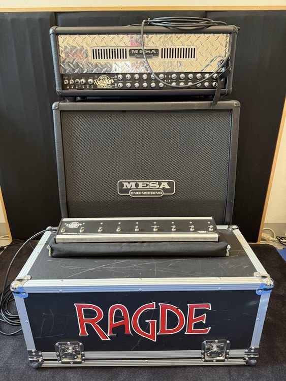 Mesa Boogie Road King II Head Chrome Amp Head mit cases (Gebraucht) in ...