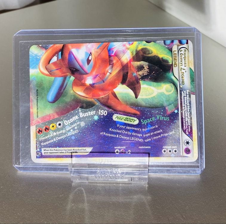 Rayquaza & Deoxys Legendary Break Card #90 Pokemon Undaunted (Neu ...