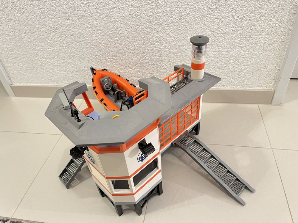 Playmobil Küstenwachstation mit Leuchtturm, 5539 | Kaufen auf Ricardo