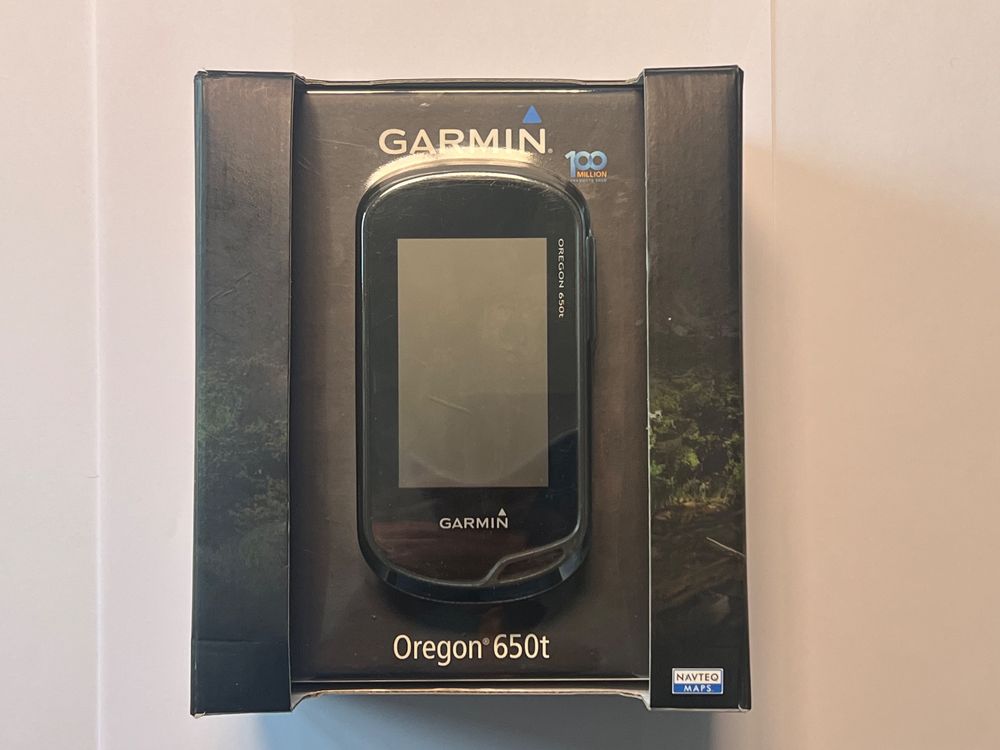 Garmin Oregon 650t GPS Outdoor Navigation TOPO Schweiz V.3 (Gebraucht ...