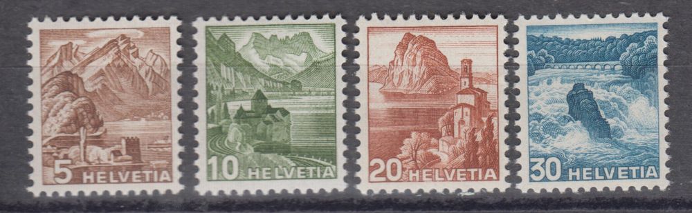 Landschaftsbilder 1948: Rollenmarken ** - Kat. 320.-- (Neu (gemäss Beschreibung)) in Eschlikon ...