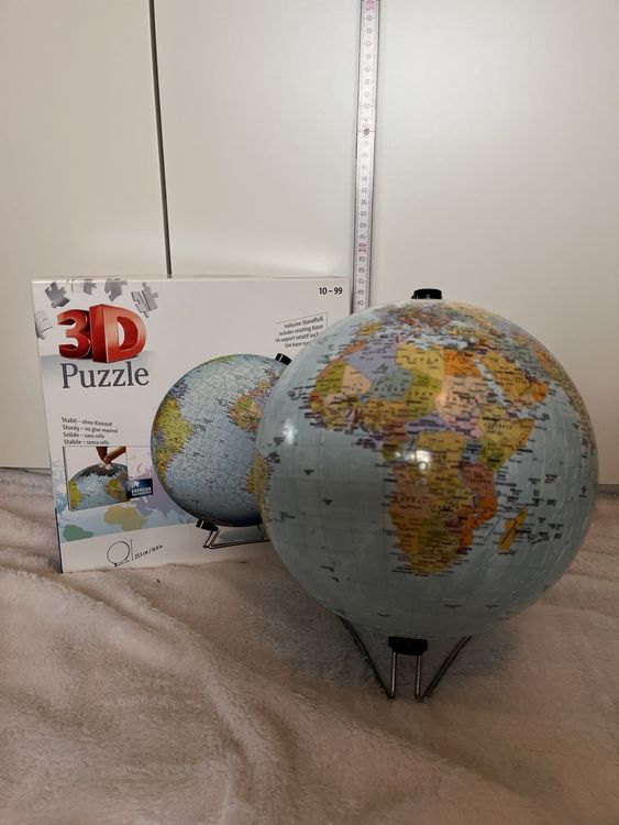 Globus mit 3D Puzzle, ideal für Geografie-Fans! (Gebraucht) in Wetzikon ...