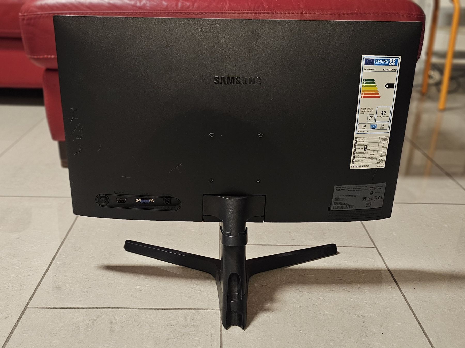 Monitor 24" Samsung (Gebraucht) in Gordola für CHF 50 – nur Abholung ...