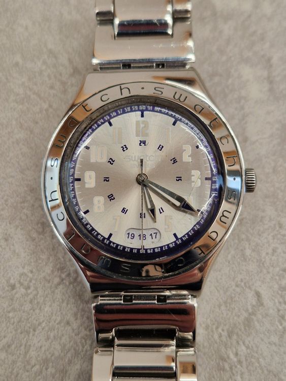 Swatch en acier - quartz - 37mm | Kaufen auf Ricardo