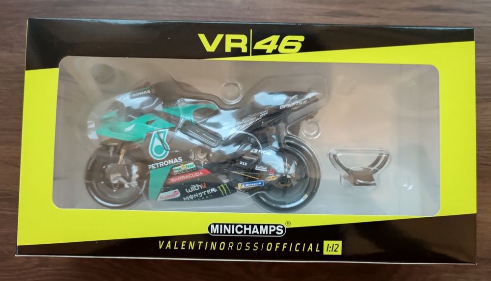 Minichamps 1:12 – Yamaha YZR-M1 Vale #46 his last race 2021 | Acheter ...