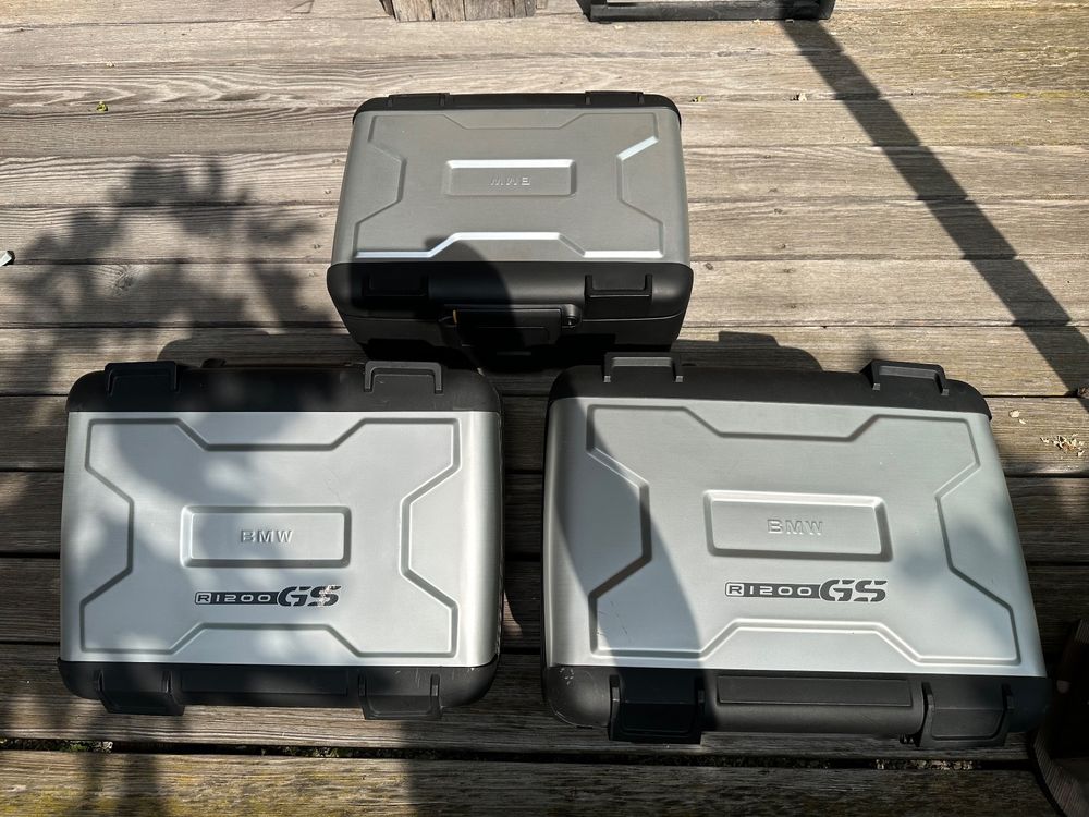 Bmw Vario Koffer Set Topcase Passen Zu R 1200 Gs K25 Kaufen Auf Ricardo