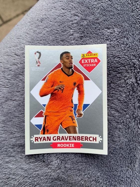 Panini Extra Sticker - Ryan Gravenberch Silver | Kaufen auf Ricardo