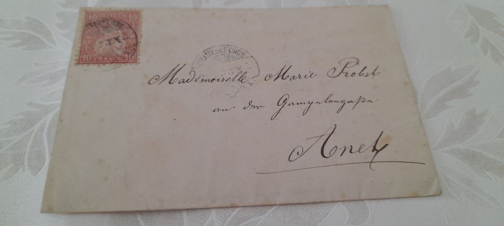 Alt Schweizer Brief mit sitzender Helvetia | Kaufen auf Ricardo