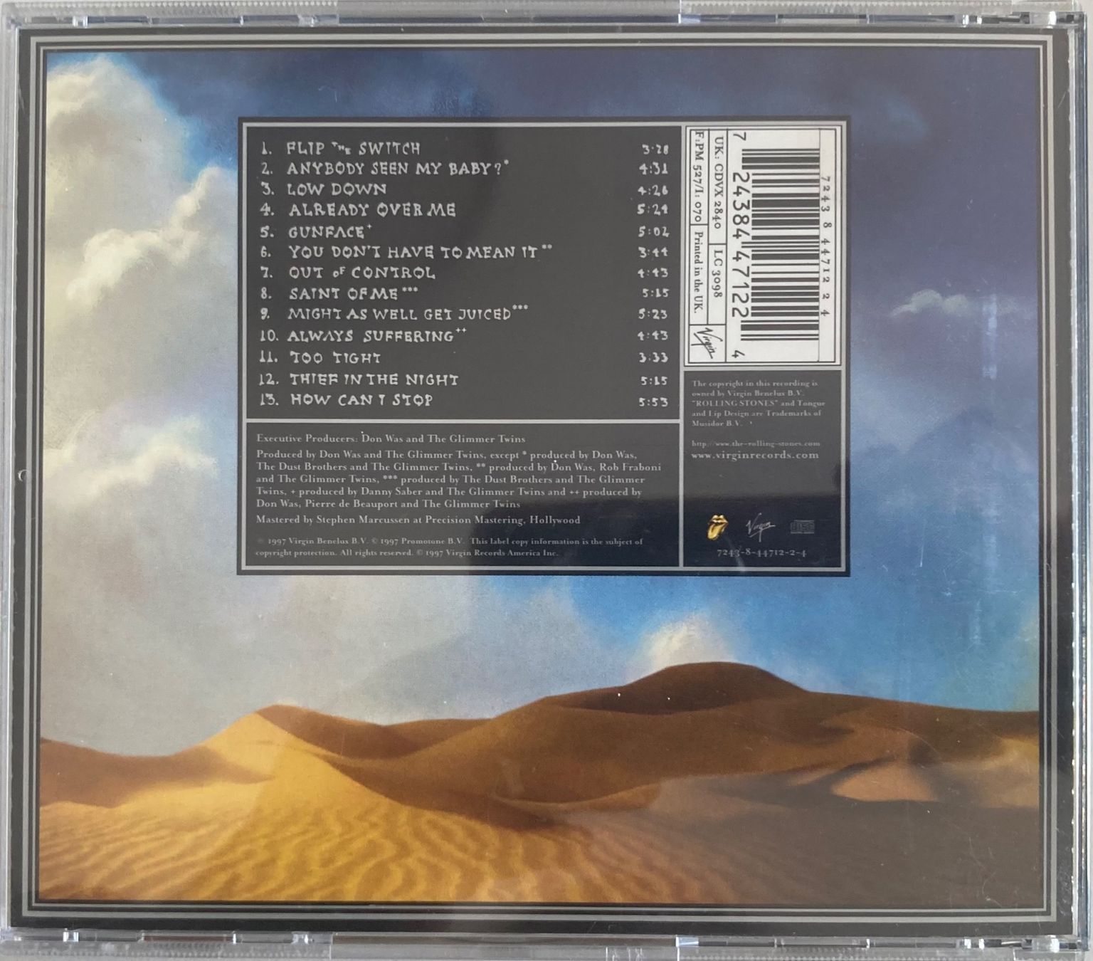 THE ROLLING STONES - BRIDGES TO BABYLON (D'occasion) à Poliez-Pittet ...