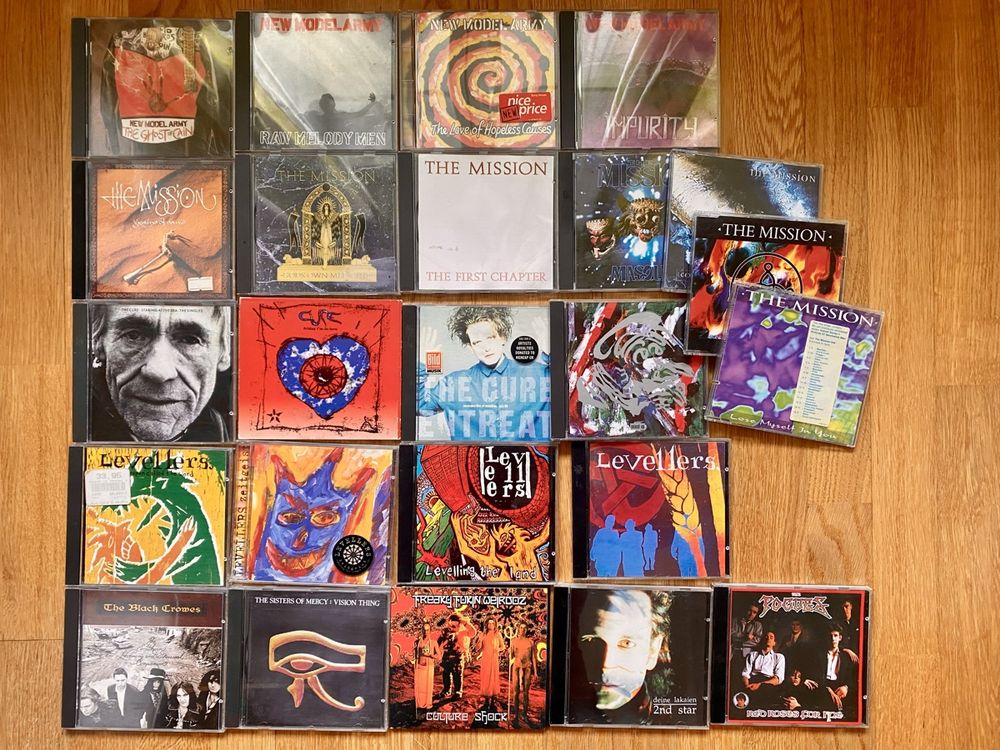 CDs: New Model Army, Mission, Cure, Levellers, etc (Gebraucht) in ...