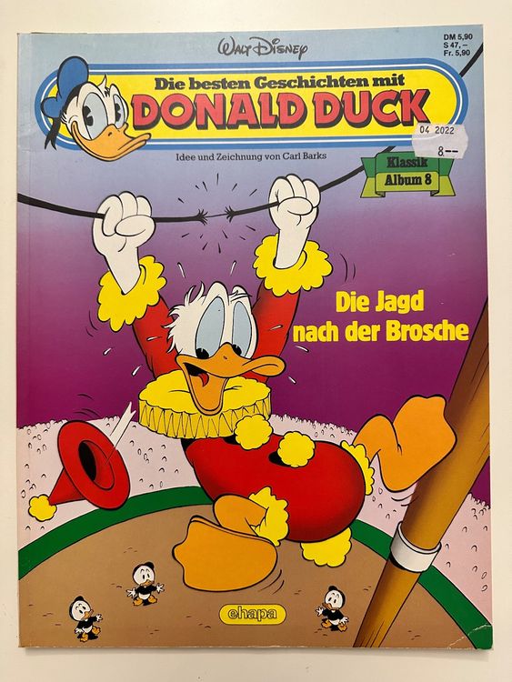 Walt Disney Donald Duck Klassik Album Band 8 - 1.Ausgabe | Kaufen auf ...