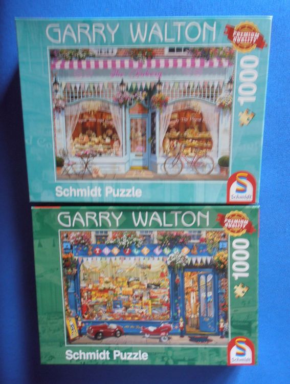 Zwei Schmidt Puzzle mit Sujets von Gerry Walton | Kaufen auf Ricardo