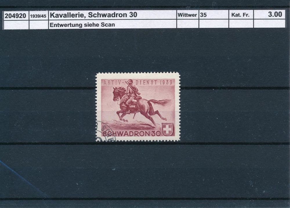 1939/45 "Kavallerie" | Kaufen auf Ricardo