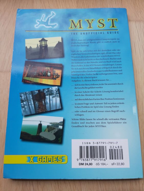 Myst - The unofficial guide (Handbuch mit kompletter Lösung) (Gebraucht ...