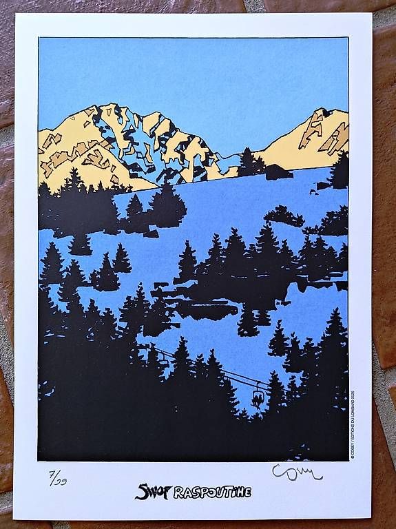 COSEY - YIYUN : LE PAYS D'ENHAUT - Ex-libris sérigraphié (Neuf avec ...