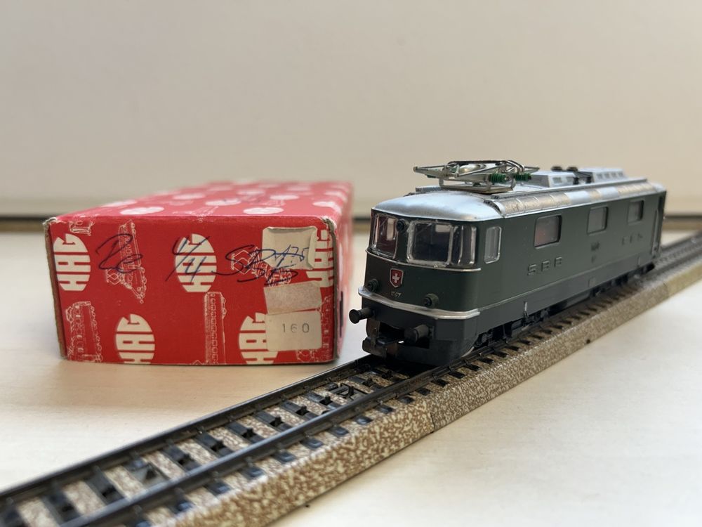 HAG 160 E-Lok Re 4/4 II SBB H0 WS (Gebraucht) in Reitnau für CHF 97 – mit Lieferung auf Ricardo ...