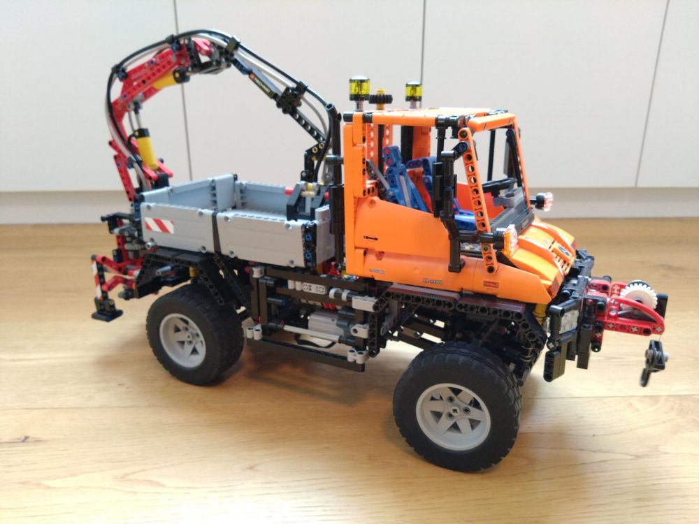 Lego Technic 8110 Unimog U400 inkl. OVP / zerlegt+sortiert (Gebraucht ...