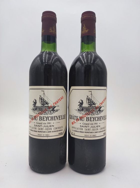 2 x 75 cl Chateau Beychevelle 1981 aus OHK (Gebraucht) in Samstagern für CHF 84 – mit Lieferung ...