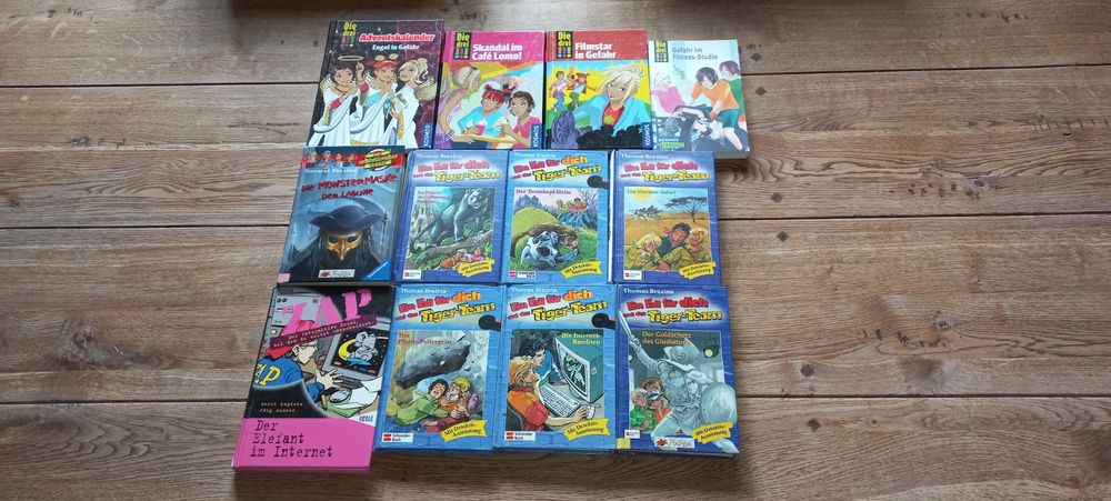 12 Jugendbücher: Tiger-Team, die 3 !!!... | Kaufen auf Ricardo
