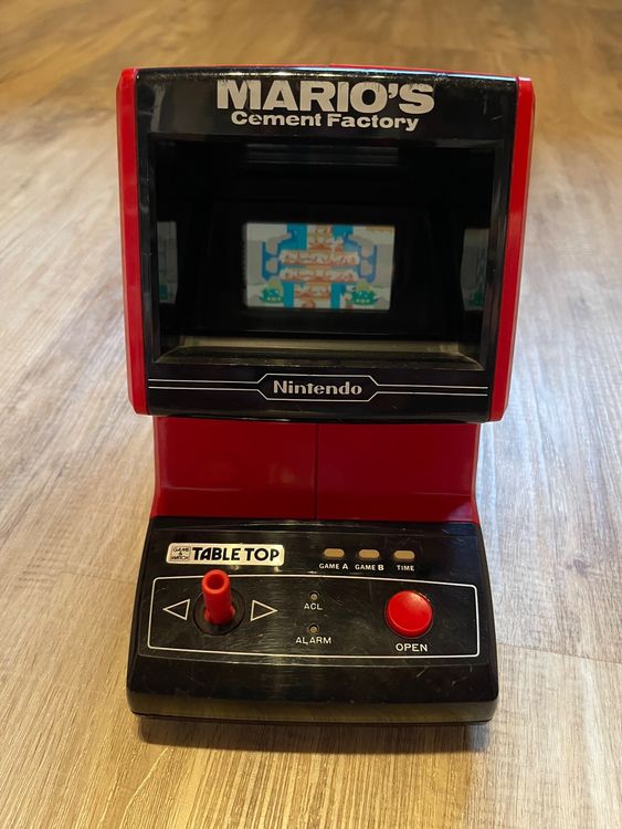 NINTENDO „Mario’s Cement Factory“ Tabletop 1983 Game & Watch | Kaufen ...