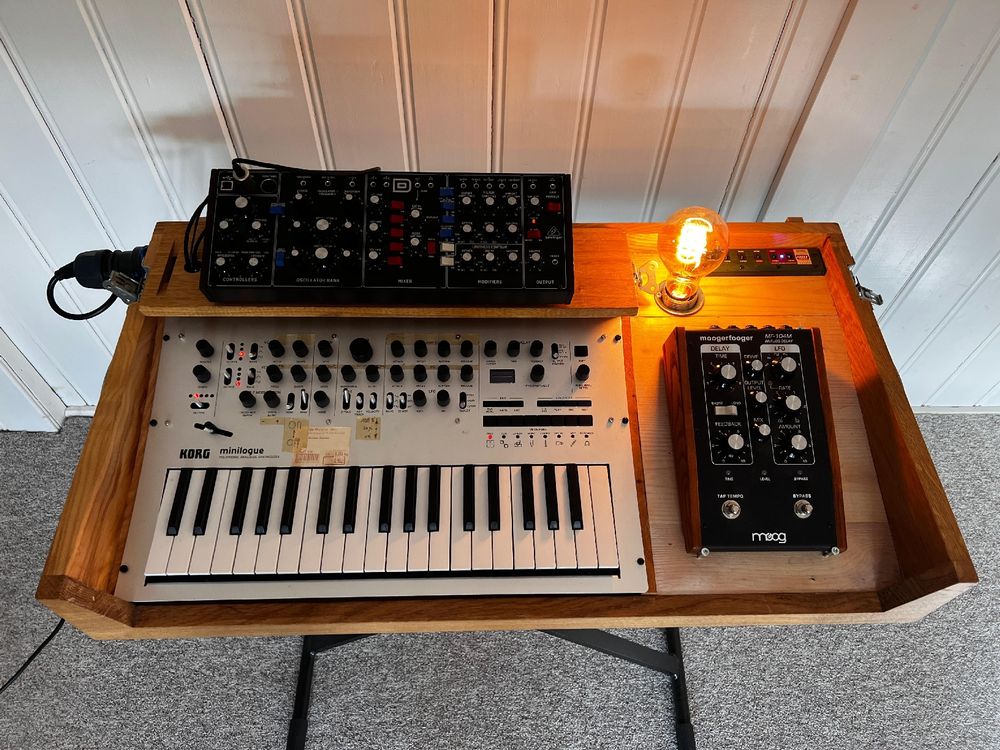 Korg Minilogue, Behringer Model D Woodcase Kit (Neu (gemäss ...