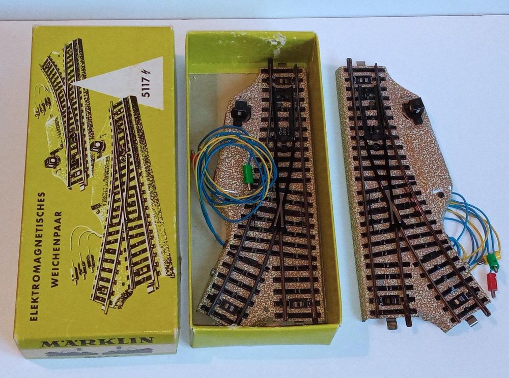 Märklin 5117 Weichenpaar mit OVP (Gebraucht) in Riazzino für CHF 24 ...