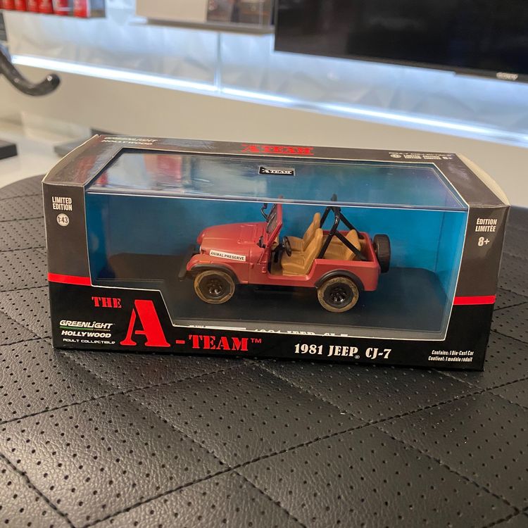 JEEP CJ-7 A TEAM 1:43 (Neu (gemäss Beschreibung)) in Guntershausen für CHF 16 – mit Lieferung ...