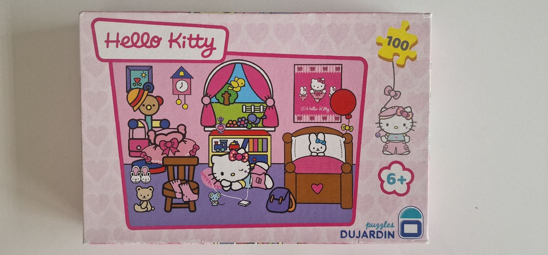 Hello Kitty Puzzle 100 Teile, Dujardin - vollständig (Gebraucht) in ...