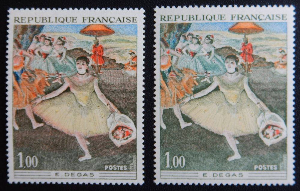 Frankreich Ceres Kat. 1662e zu viel rosa ** 1970 Kat. 110 Eu (Gebraucht ...