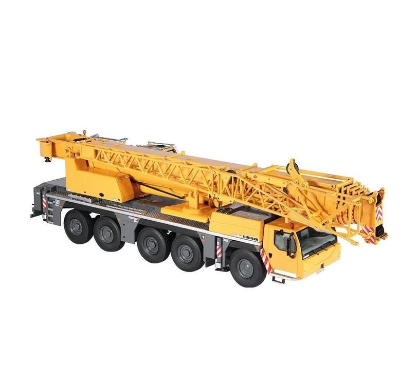 LIEBHERR LTM1250-5.1 MOBILKRAN FUJIMOTO GELB/BLACK 1:50 NZG (Neu und ...