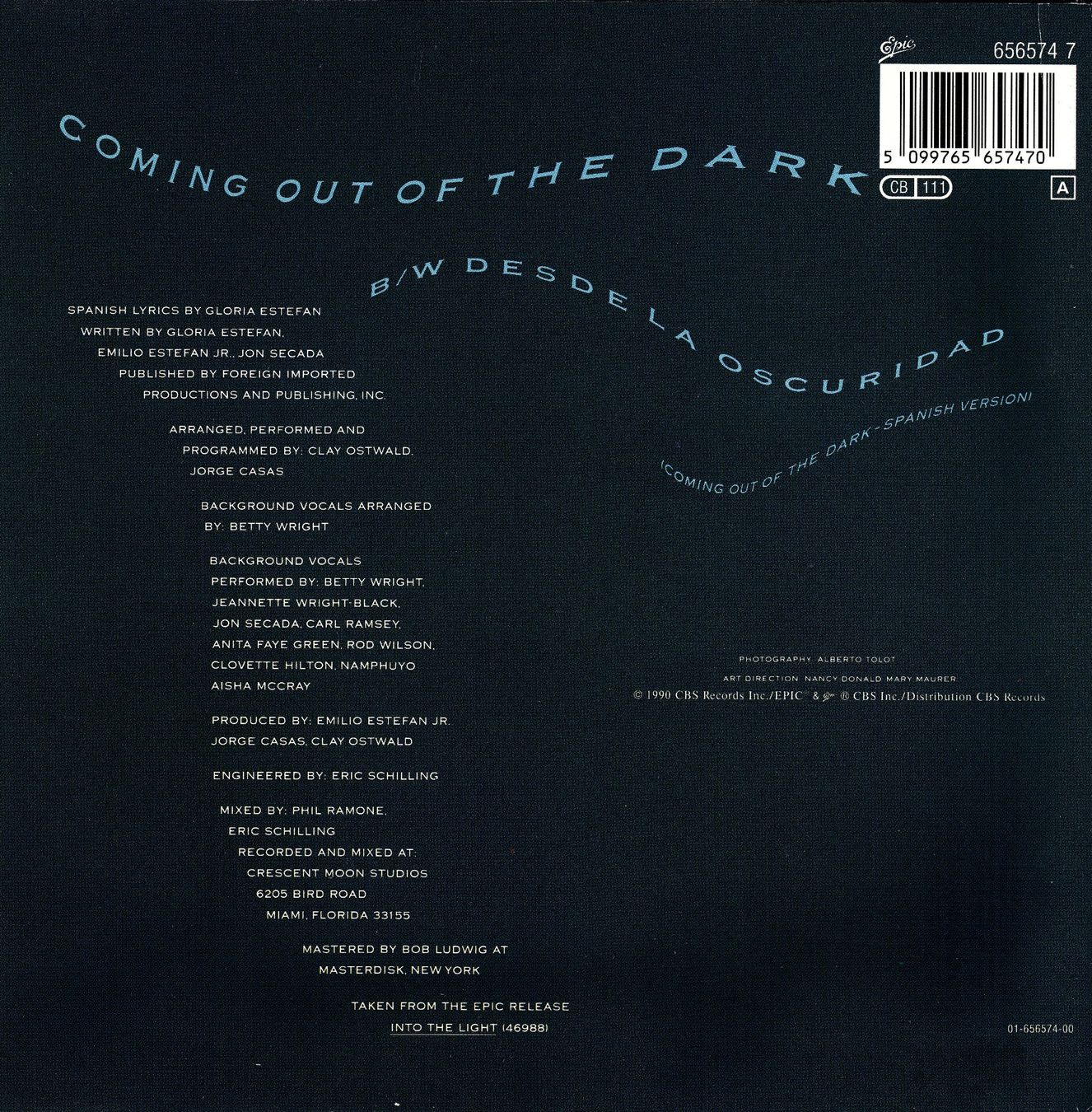 Gloria Estefan & Miami Sound Machine Vinyl Single von 1991 (Gebraucht ...