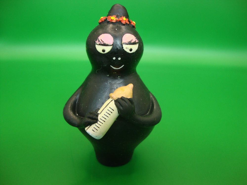 BARBAPAPA BARBAMAMA 8CM PLASTOY 2003 SCHWARZ | Kaufen auf Ricardo