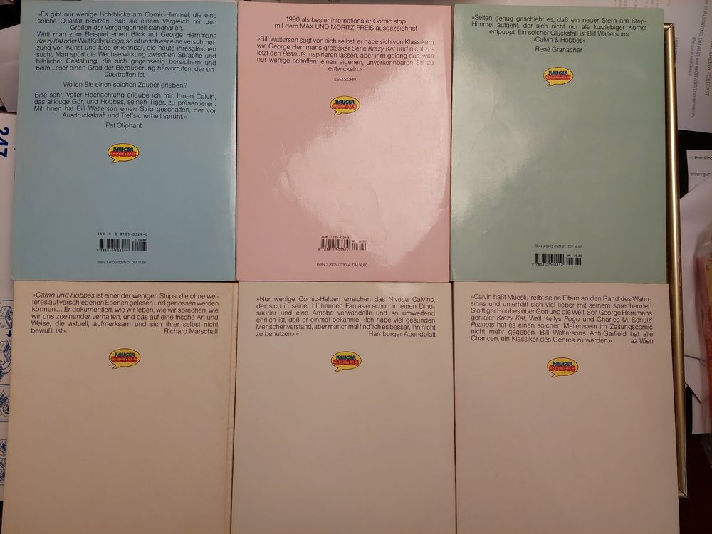 Calvin und Hobbes 2-7 (Krüger ab 1990) (Gebraucht) in Oberwil b. Zug ...